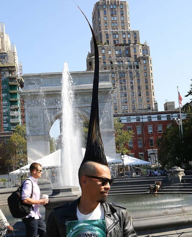 The tallest mohican at 1.13m high!