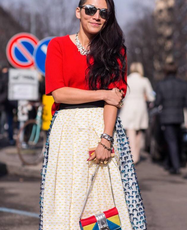 How to wear the half-hawk with long hair